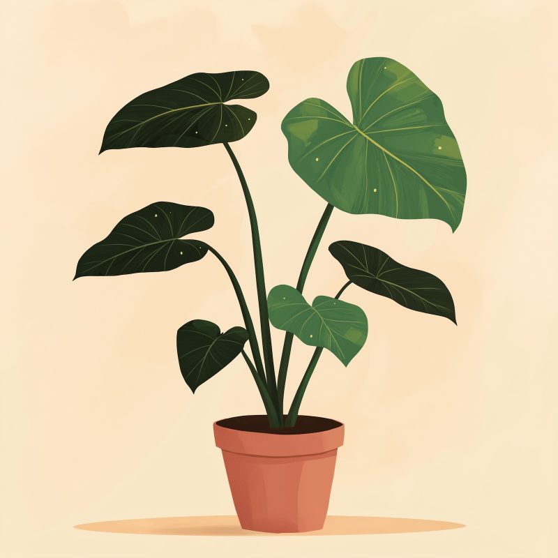 12 indoor plants with large leaves - Perfectly Normal Plant Lady